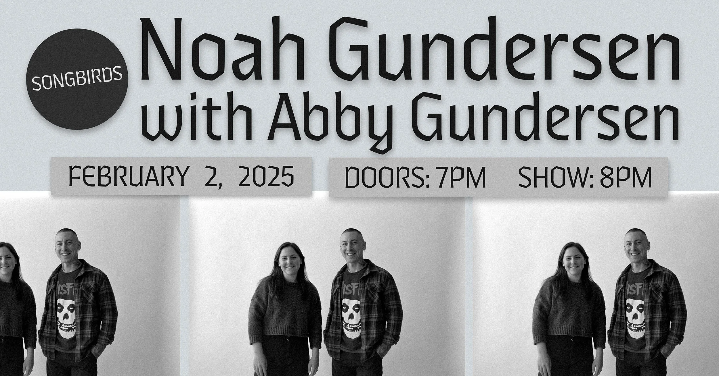 Noah Gundersen with Abby Gundersen at Songbirds in Chattanooga, TN ...