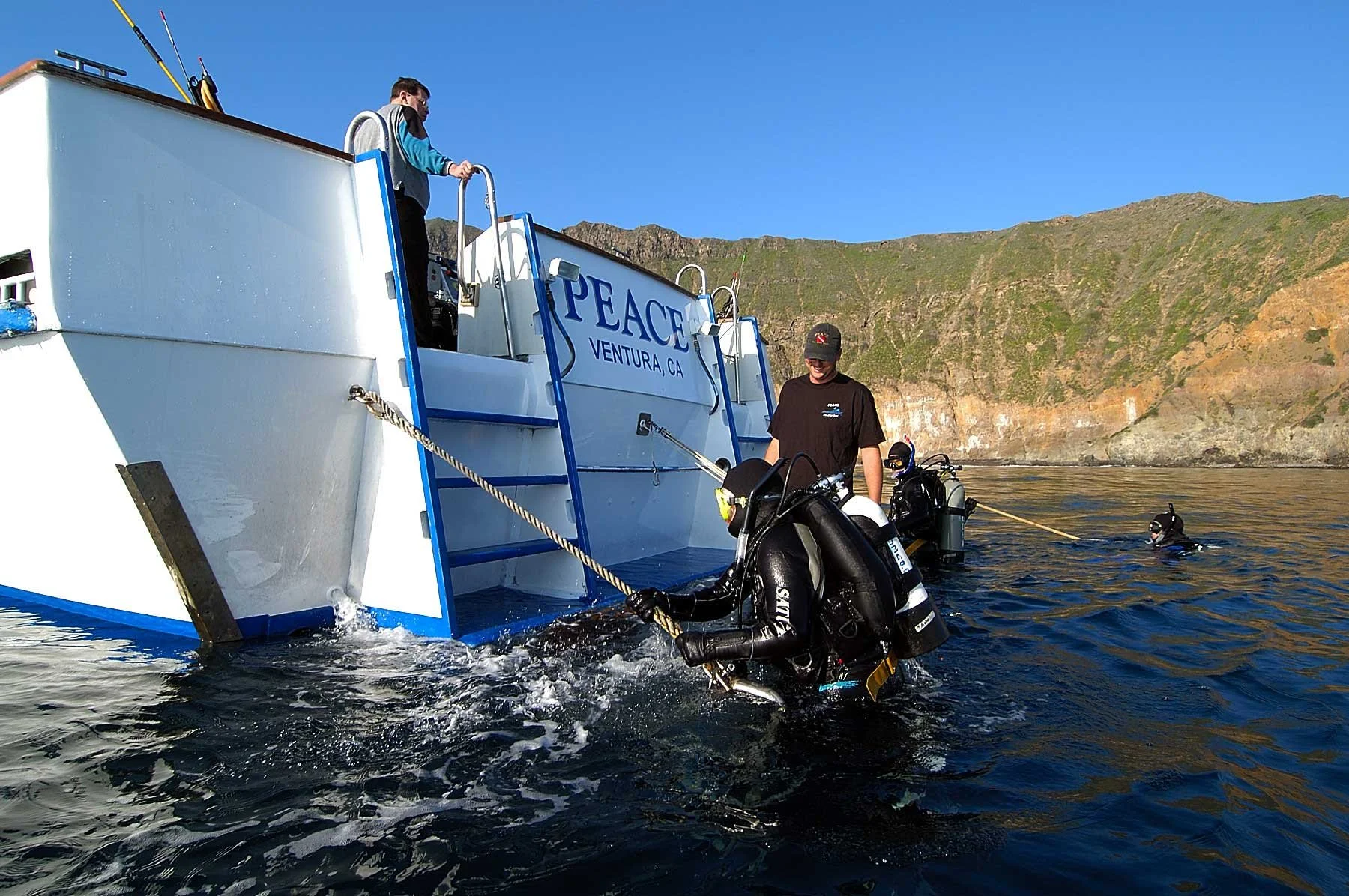 Gallery for the Peace — Scuba boat liveaboard Southern California ...