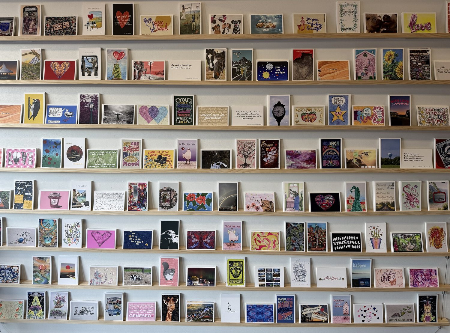 Love From Geneseo: The Postcard Show 2026 — The Gallery