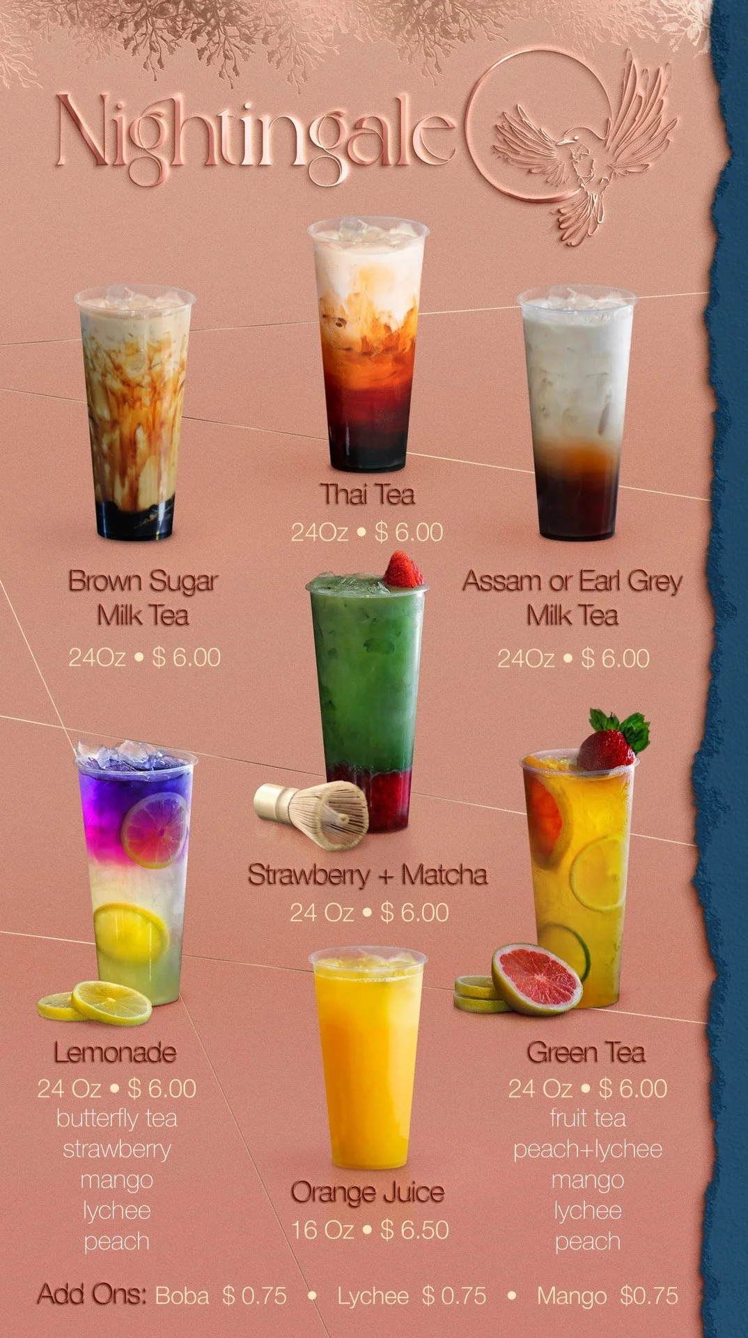 Menu 1 — NIGHTINGALE