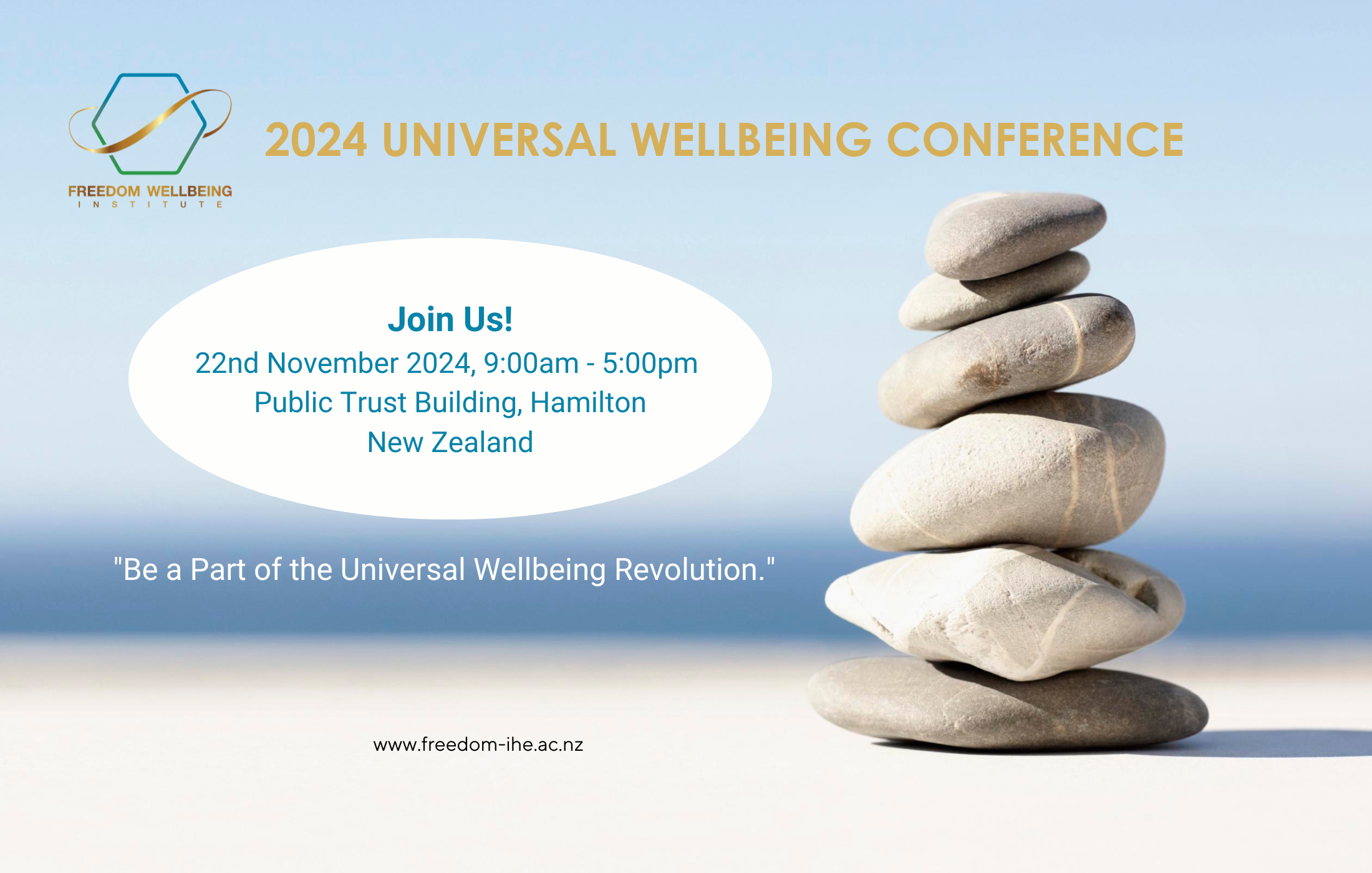 NEW ZEALAND|2024 universal wellbeing conference — FREEDOM WELLBEING ...