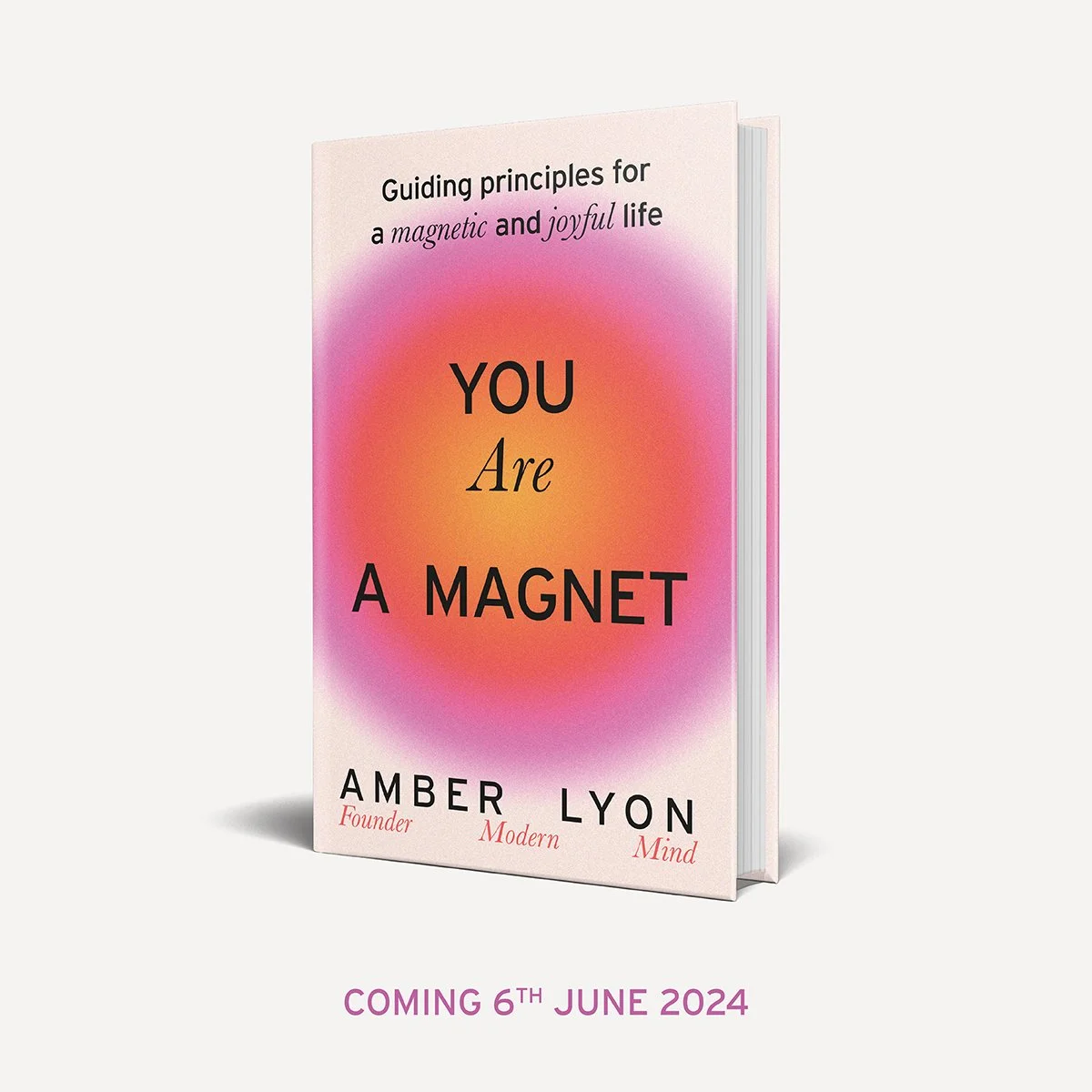 Pre Order You Are A Magnet - Amber Lyon — modern mind.