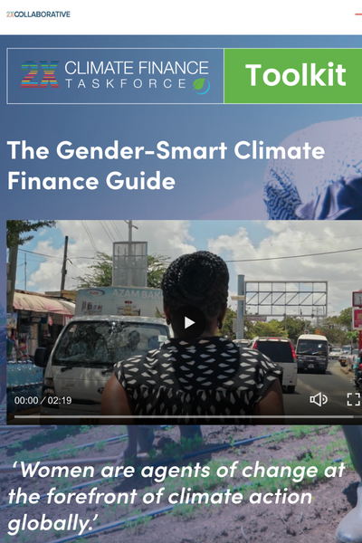 2XCollaborative: The Gender-Smart Climate Finance Guide — AlphaMundi ...