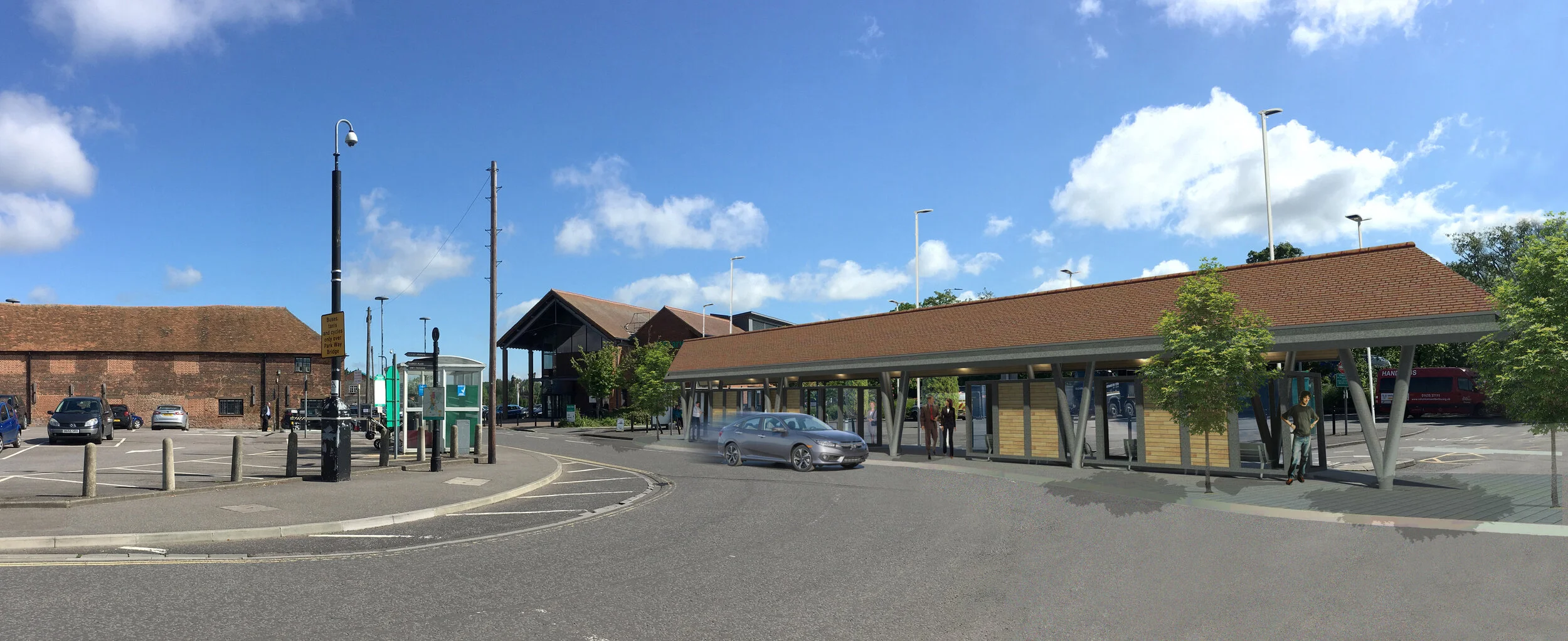 Bus Terminal, Newbury - iB Architects