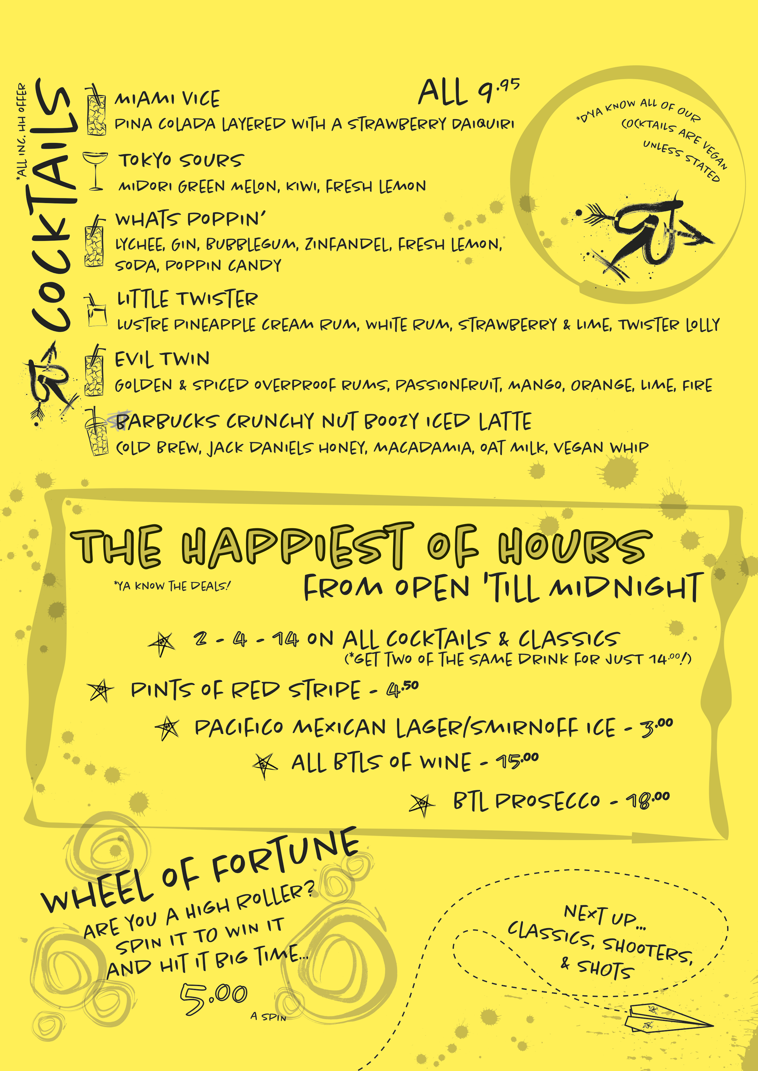 Menu — Little Sister