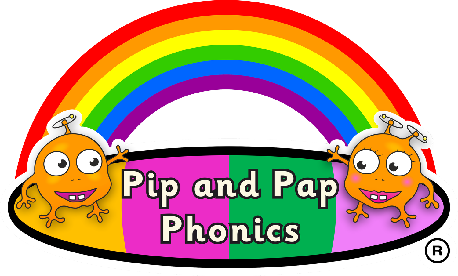 Rainbow Phase Introduction — Pip and Pap Phonics - Worldwide