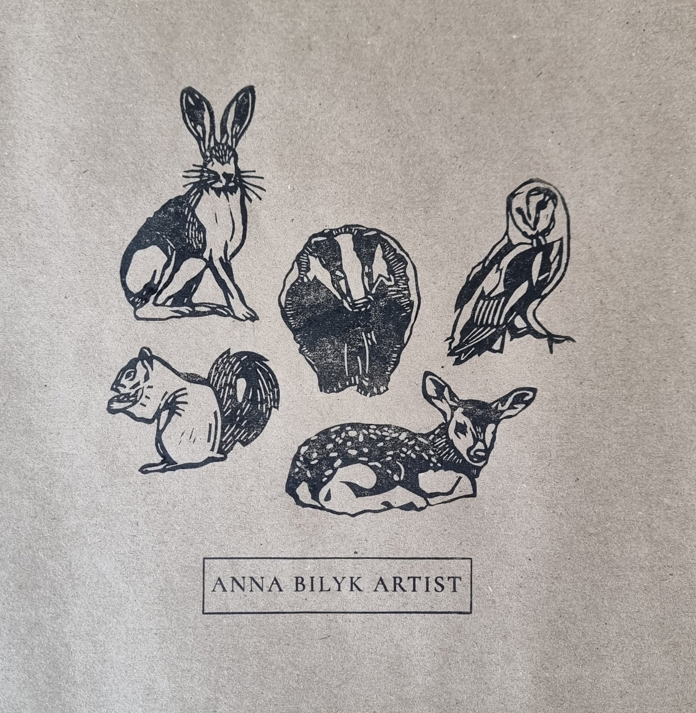 Pic N Mix Rubber Lino Crafting Stamp Collection — Anna Bilyk Artist