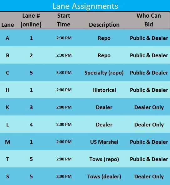 Public Information — Skipco Auto Auction