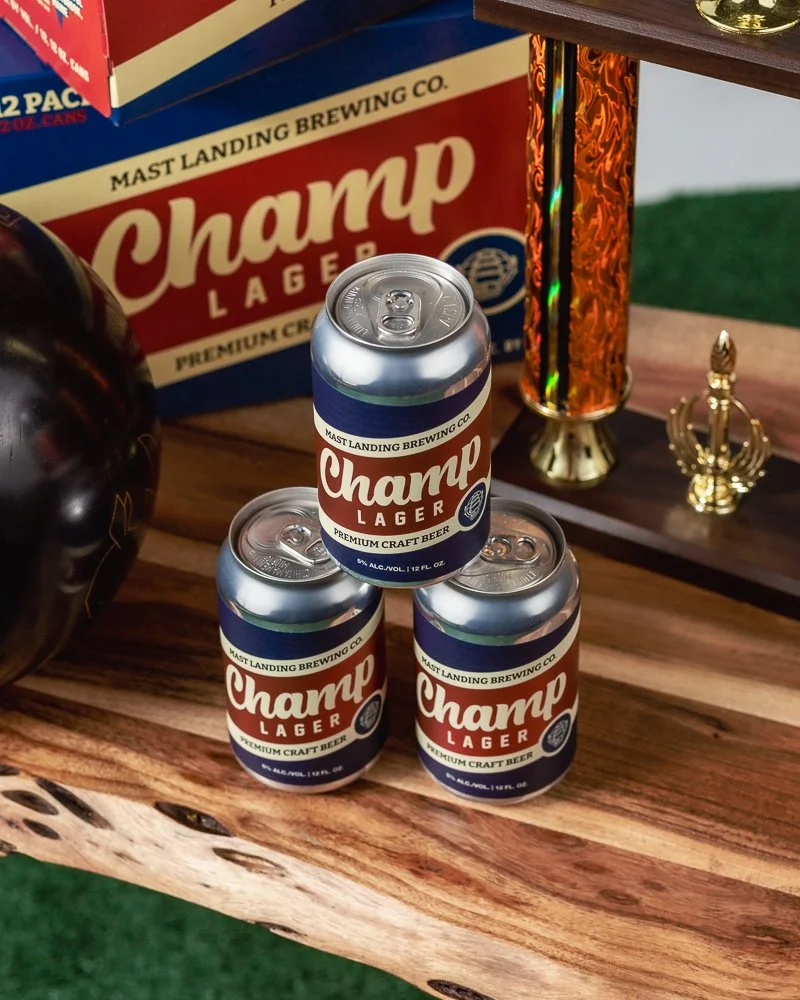 Champ Lager — Mast Landing Brewing Company