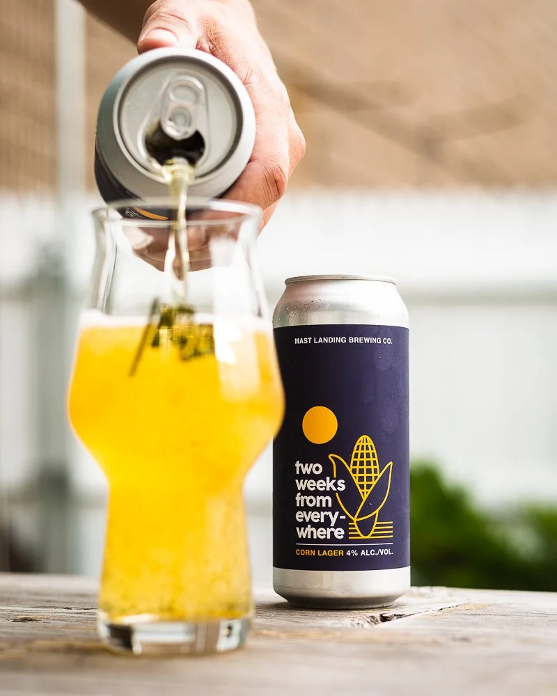 Two Weeks from Everywhere Corn Lager — Mast Landing Brewing Company