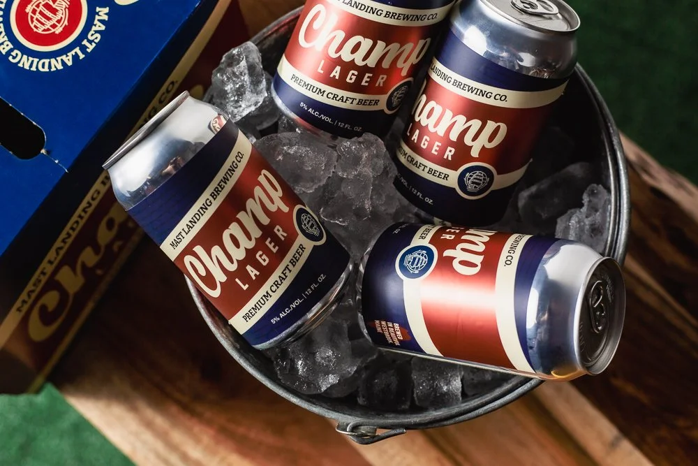 Champ Lager — Mast Landing Brewing Company