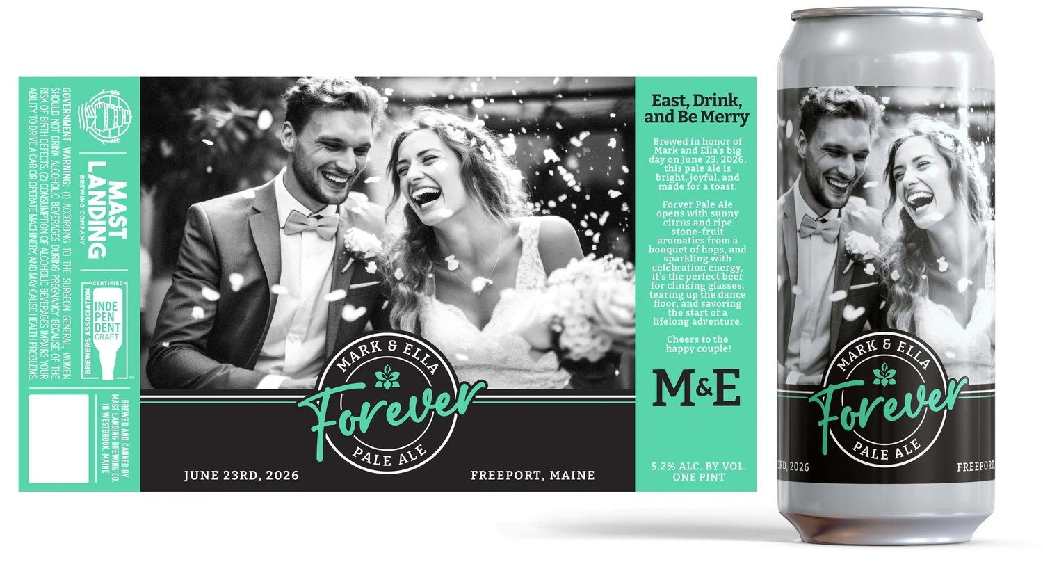 Custom Branded Beer — Mast Landing Brewing Company