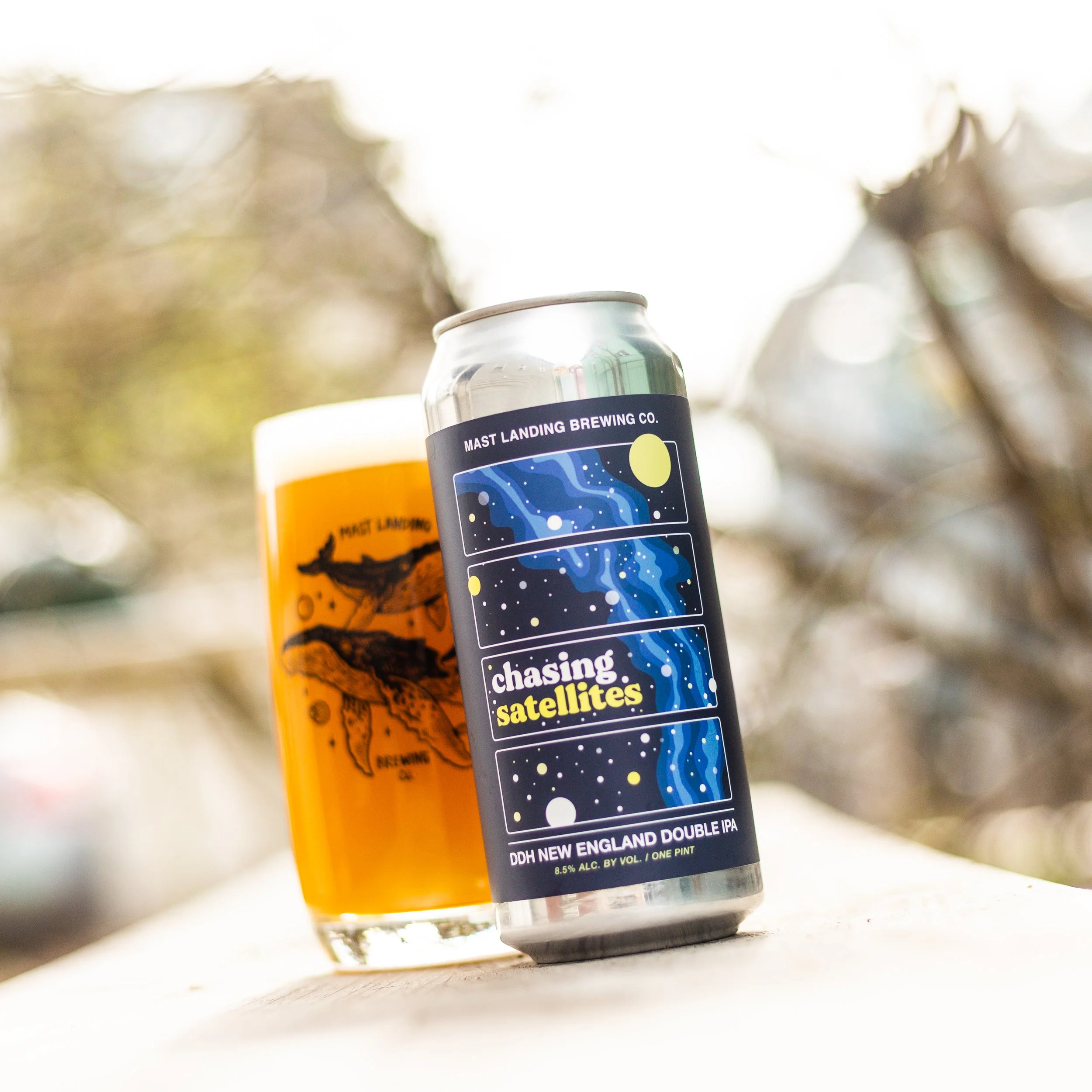 Chasing Satellites Double IPA — Mast Landing Brewing Company
