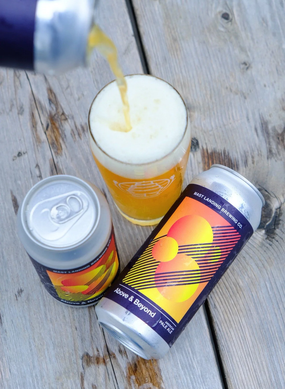 Above and Beyond Pale Ale — Mast Landing Brewing Company