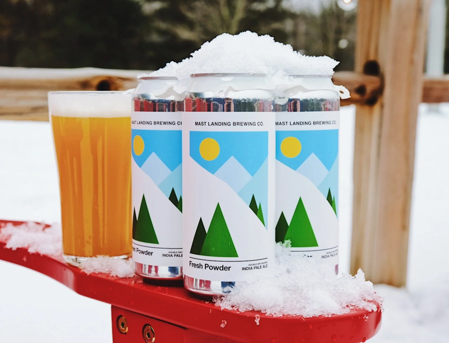 Fresh Powder IPA — Mast Landing Brewing Company