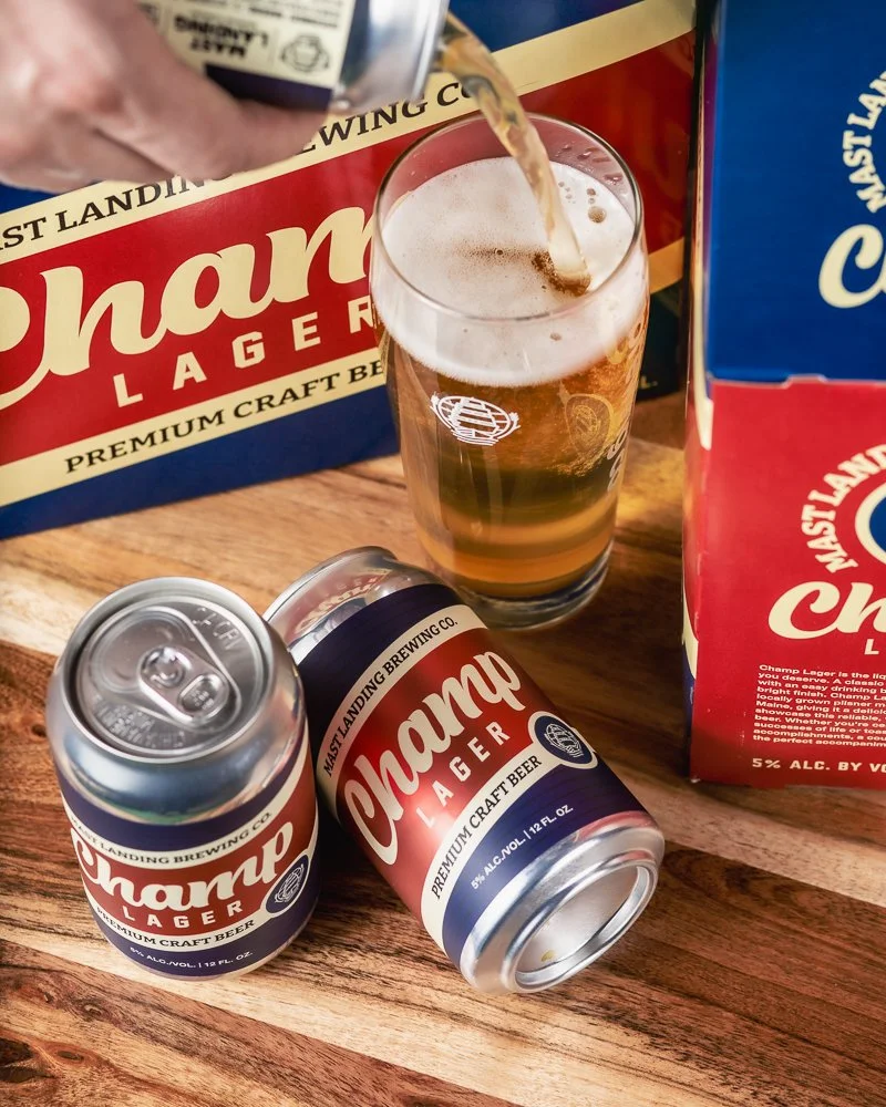 Champ Lager — Mast Landing Brewing Company