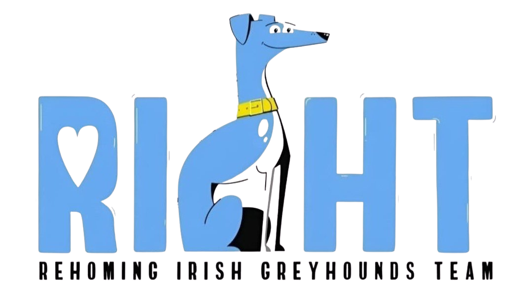 RIGHT - Rehoming Irish Greyhounds Team