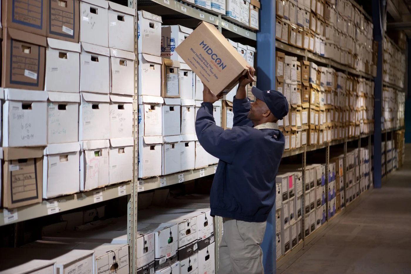 Record Storage — MIDCON Data Services