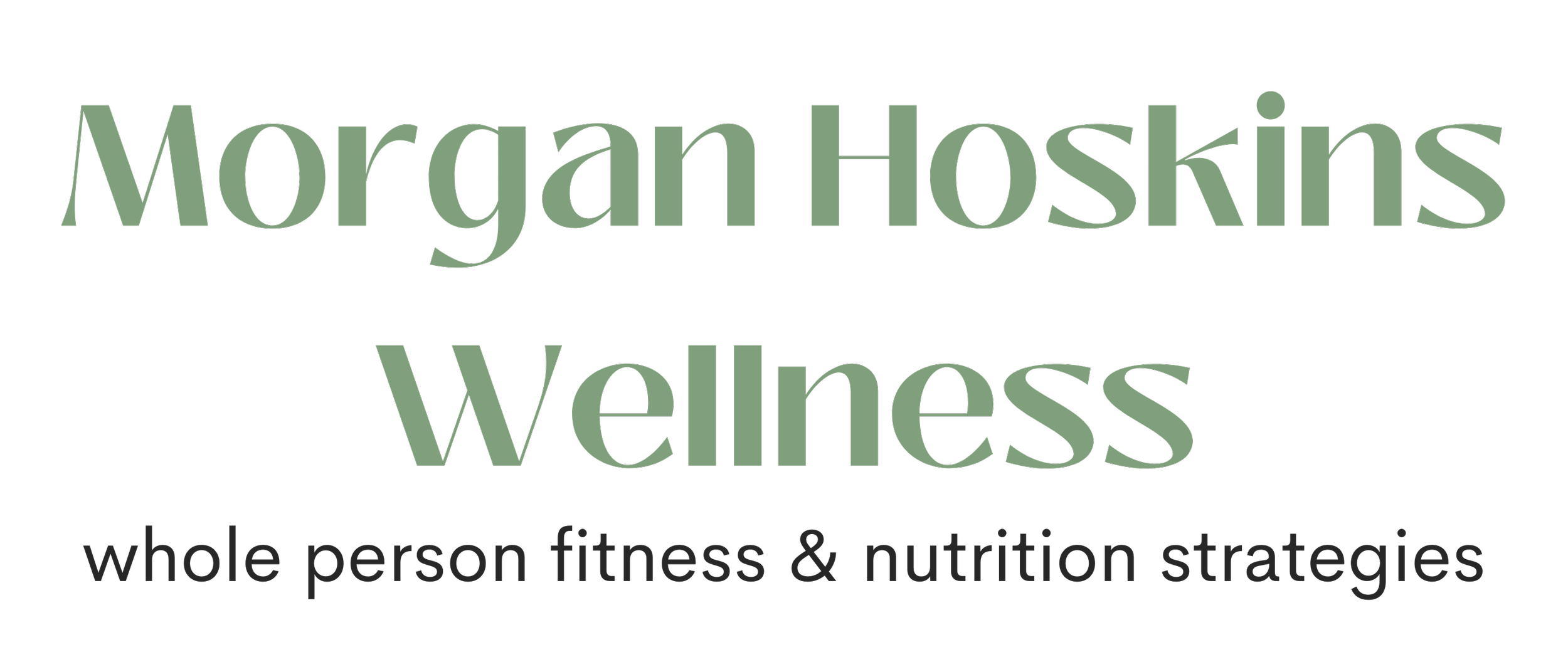 About | Transform Your Life Today — Morgan Hoskins Wellness, LLC