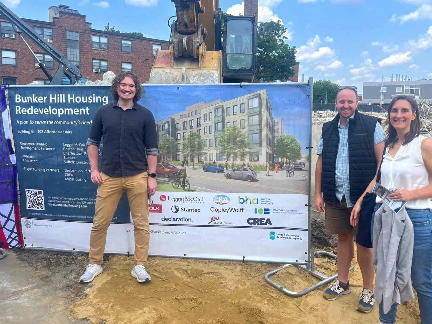 Bunker Hill Housing breaks ground in Charlestown! — Copley Wolff