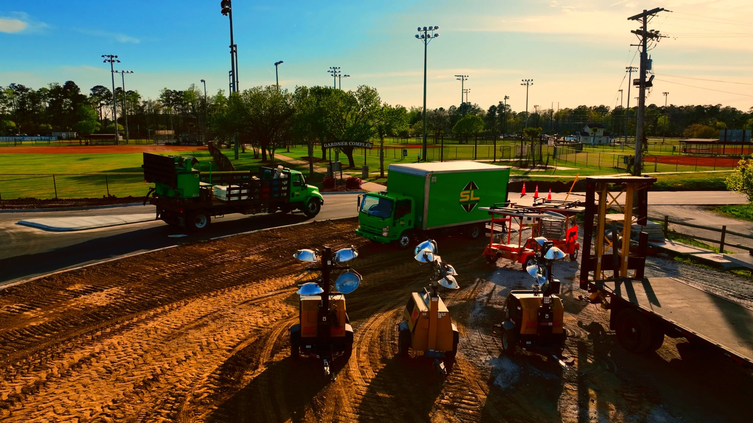 Straight Line Inc SC Pavement Markings