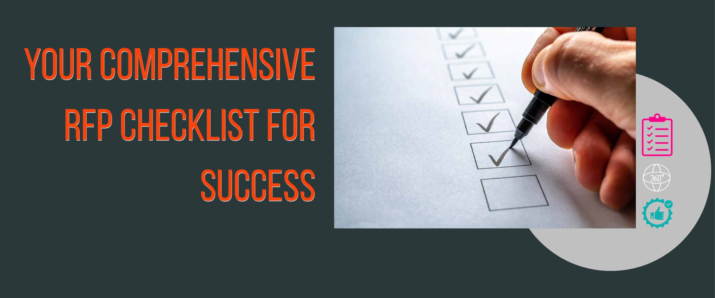 Your Comprehensive RFP Checklist For Success — The RFP Success® Company