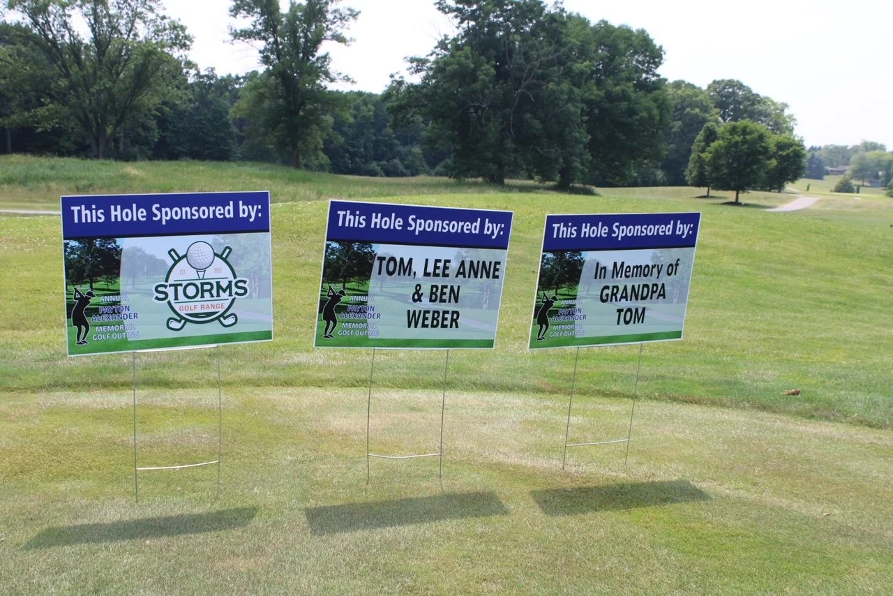 Hole Sponsorship — Payton Alexander Foundation
