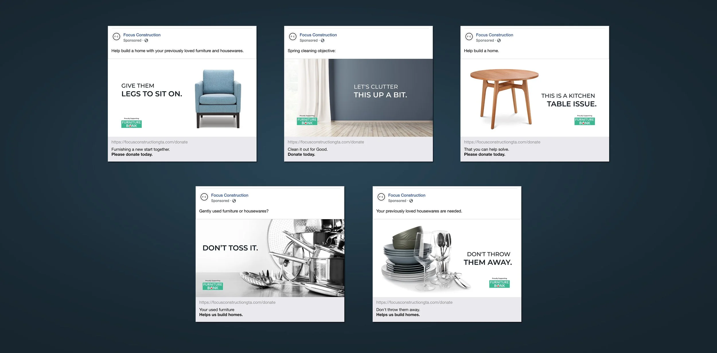 Focus Construction Website Design — R Morris Design