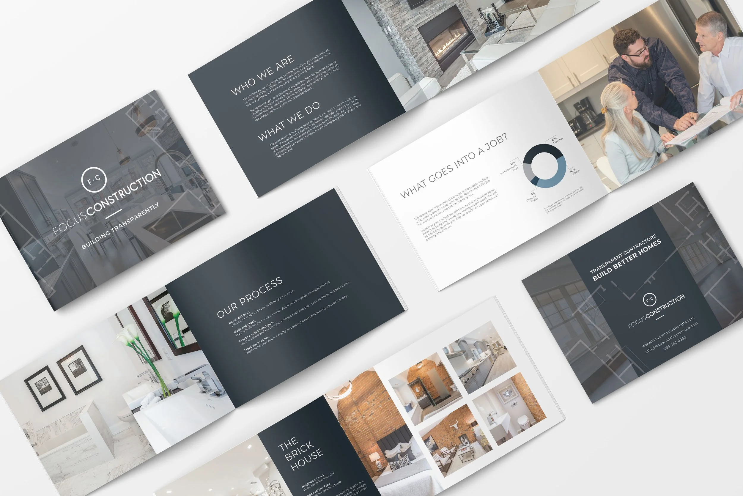 Focus Construction Website Design — R Morris Design