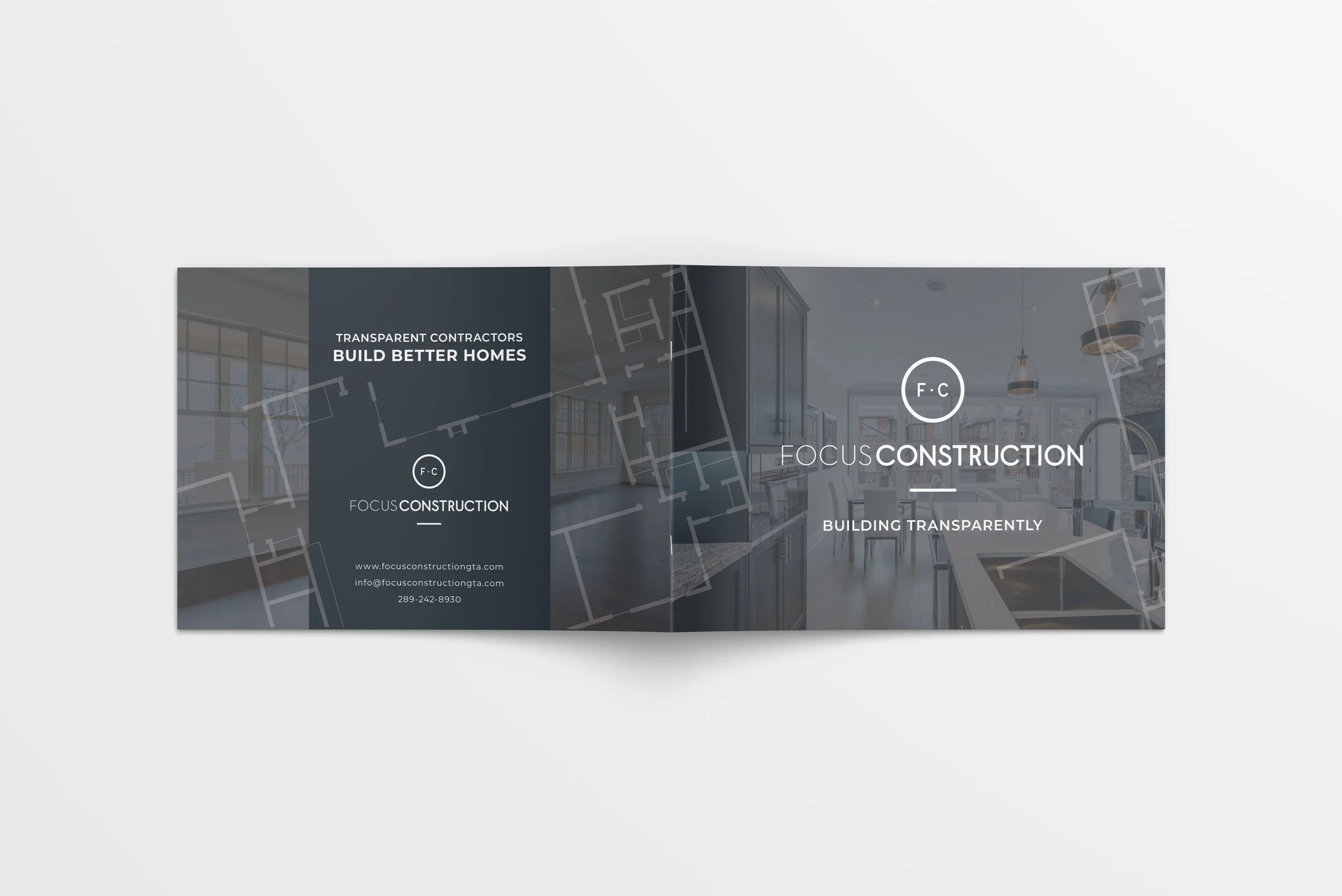Focus Construction Website Design — R Morris Design