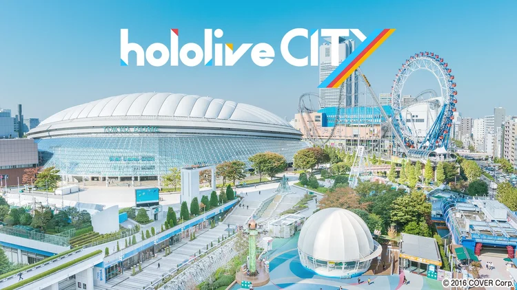 hololiveCITY has finally been revealed: Tokyo Dome City x hololive Collaboration! — hololive TODAY