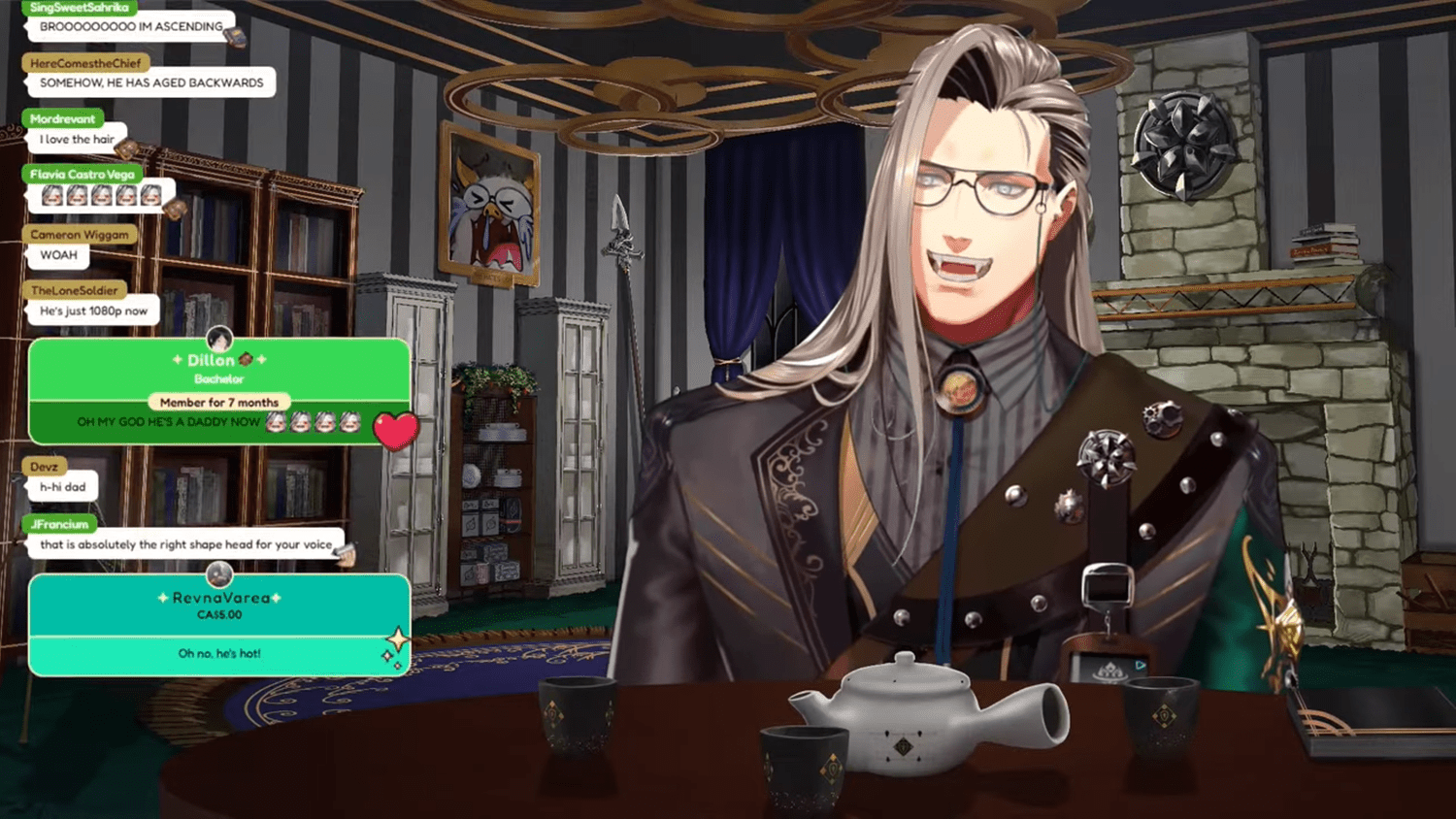 Vesper Noir’s Live2D Model Goes Through a Complete Makeover in his 2.0 ...