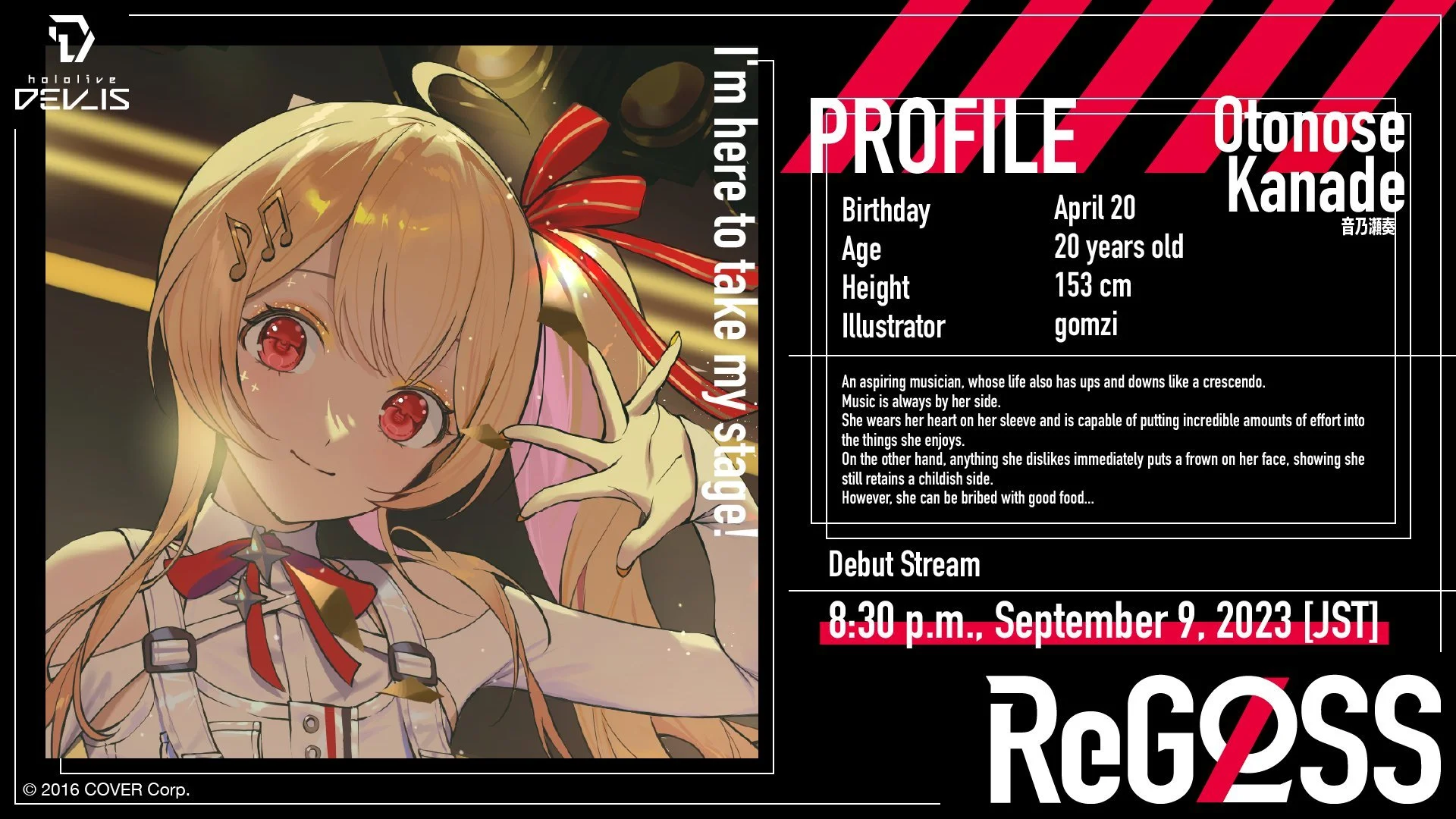 hololive production Introduces New Branch, “hololive DEV_IS”, with Girl Group “ReGLOSS ...