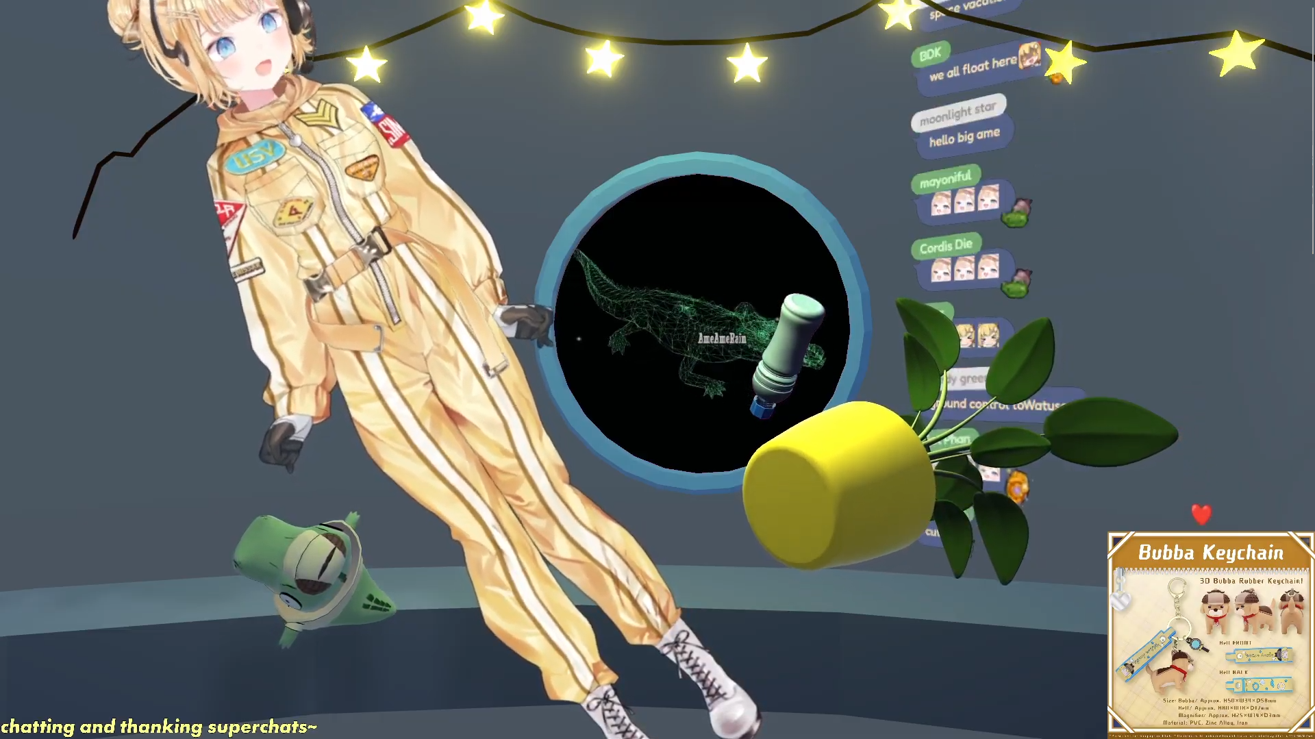 Amelia Watson reveals her New Spacesuit-themed Outfit — hololive TODAY