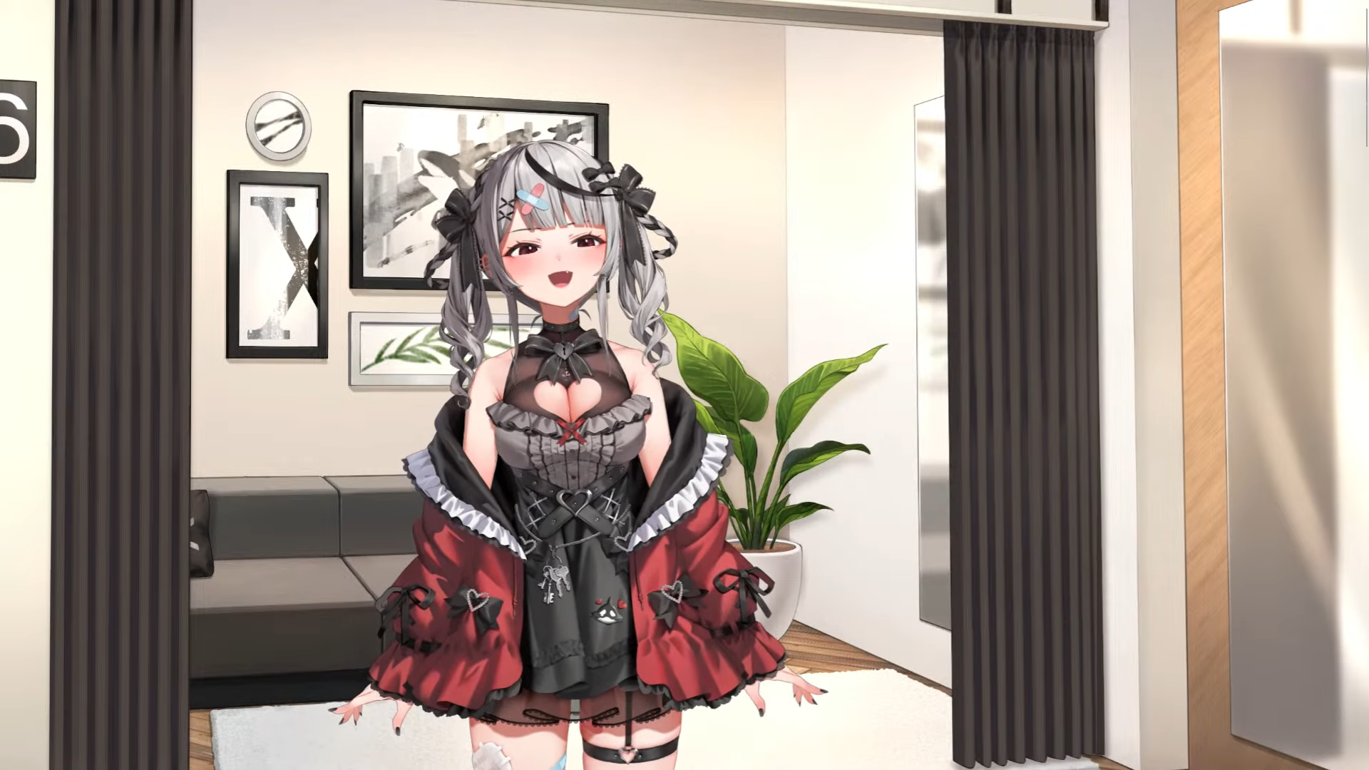 Sakamata Chloe reveals her New Gothic-lolita Outfit — hololive TODAY