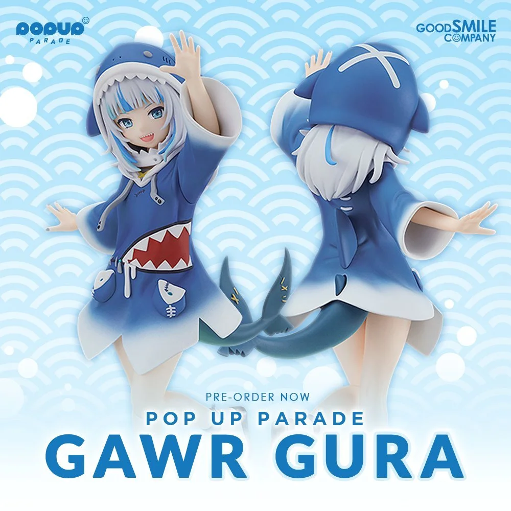 POP UP Parade figure of holoMyth’s Gawr Gura revealed — hololive TODAY