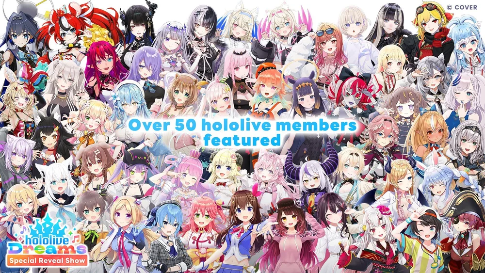 Information for hololive’s First Official Mobile Game: hololive Dreams ...