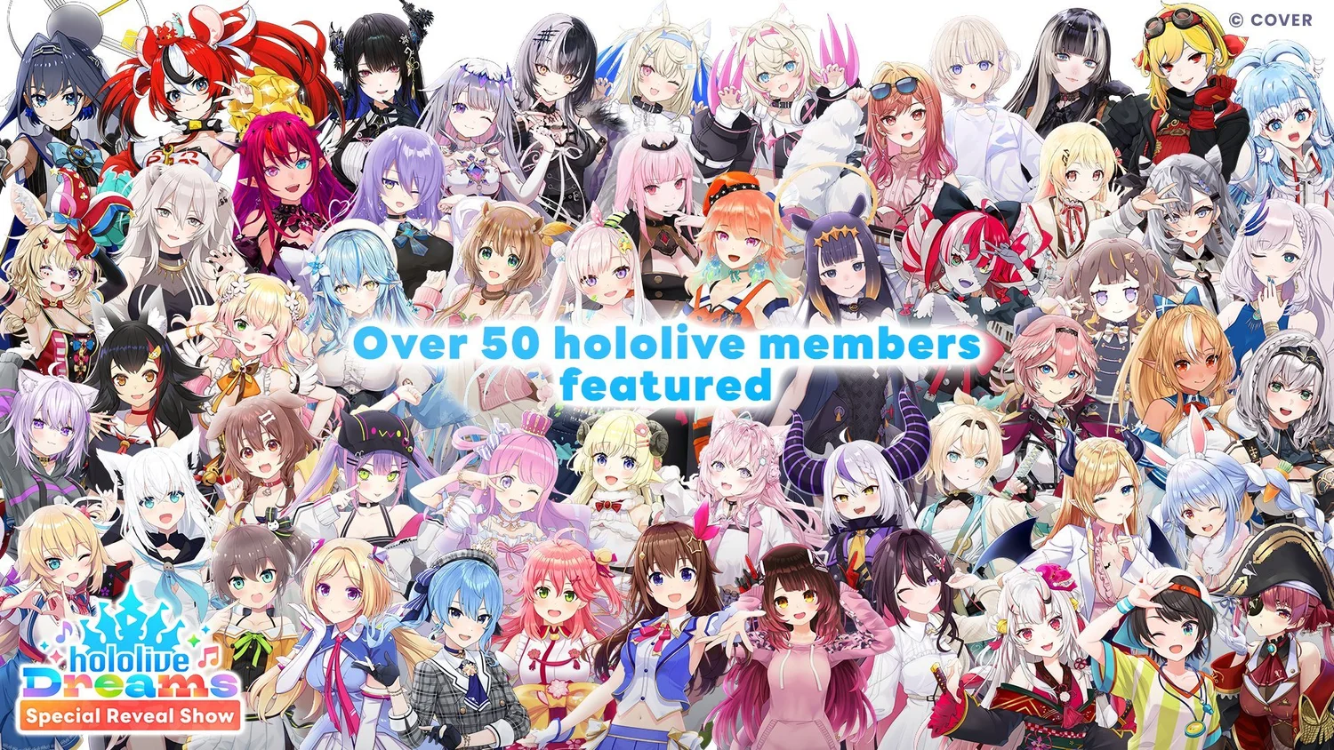 Information for hololive’s First Official Mobile Game: hololive Dreams ...