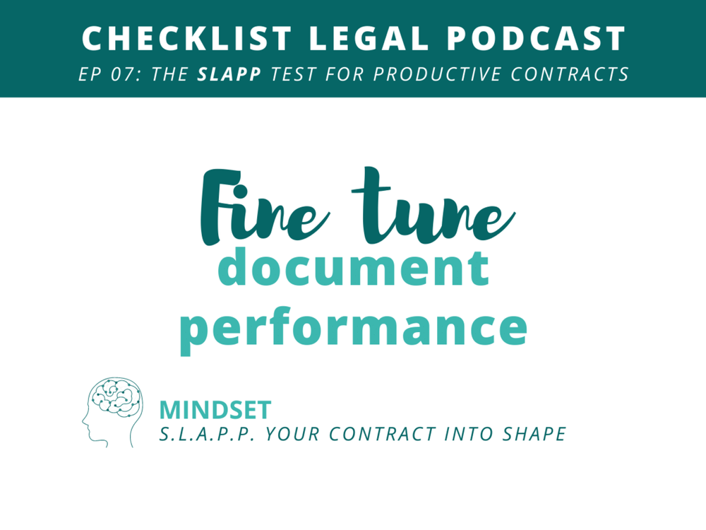Ep07 SLAPP your contract into shape: The SLAPP test for productive ...