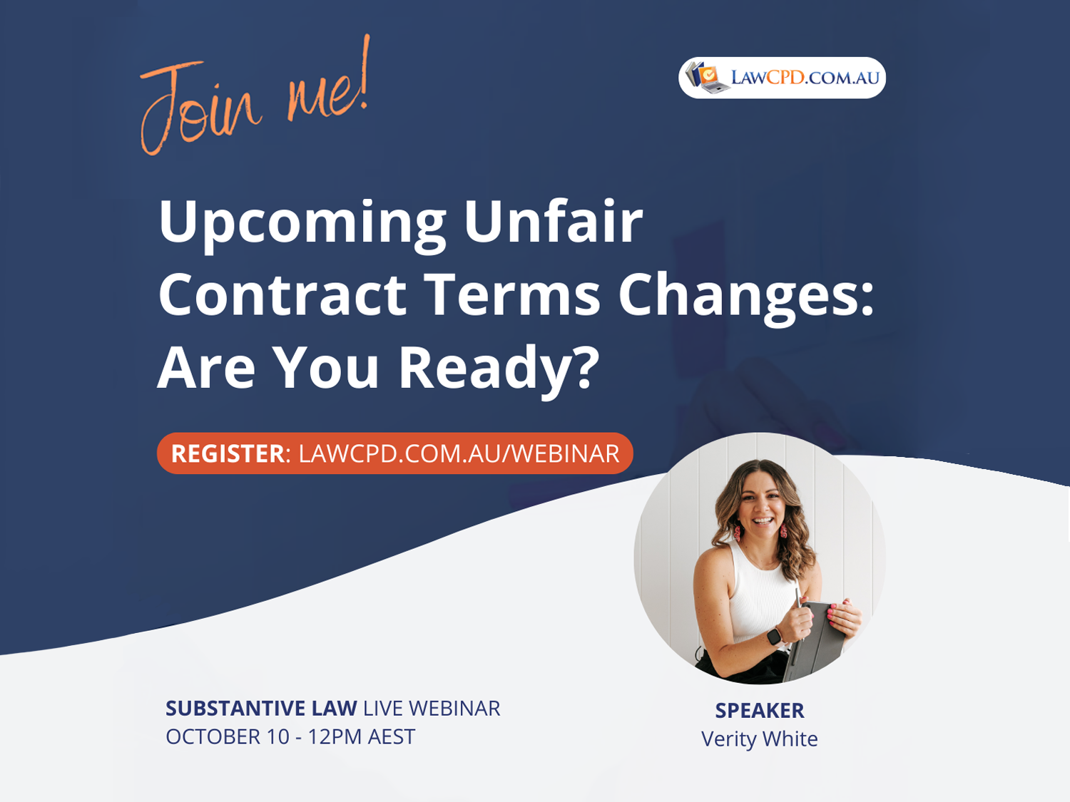 Webinar: Unfair Contract Terms Changes. Are you Ready? — Checklist Legal