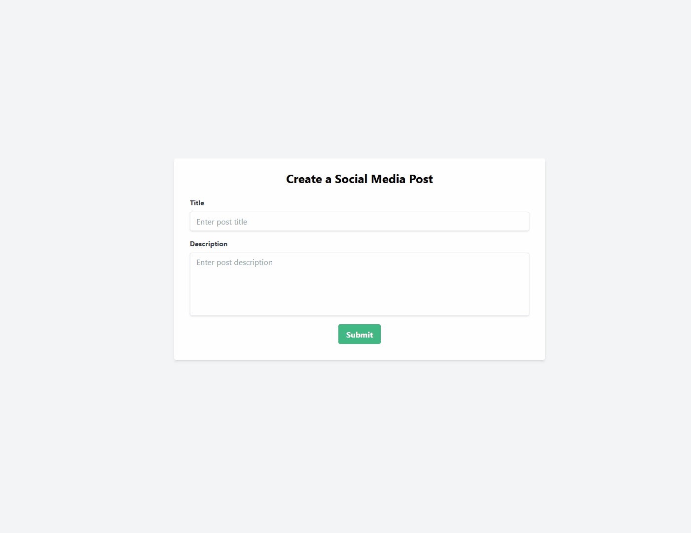 How to create a Social Media Post Generator Website with ChatGPT (GPT-4 ...