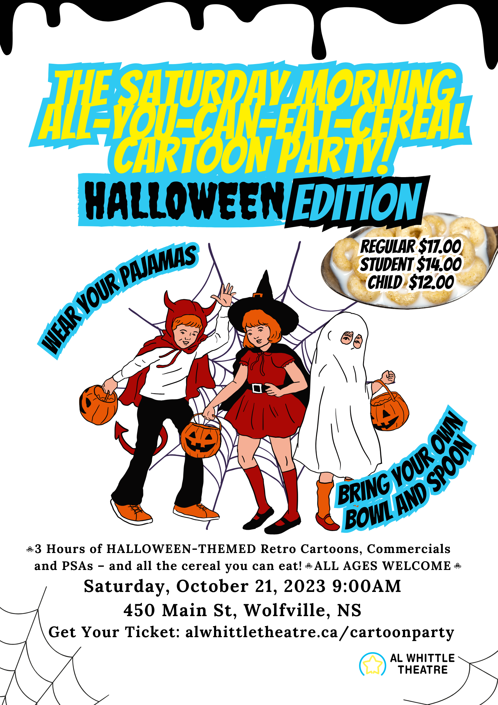 The Saturday Morning All-You-Can-Eat-Cereal Cartoon Party: Halloween ...