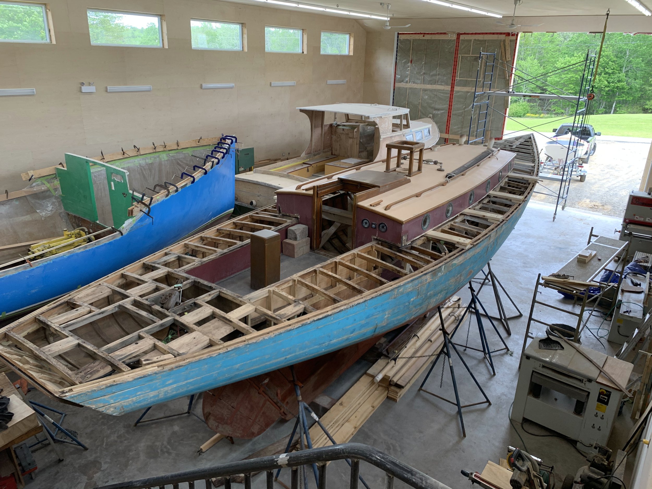 Dorothy Louise is a wooden schooner built by David Stevens restored by ...
