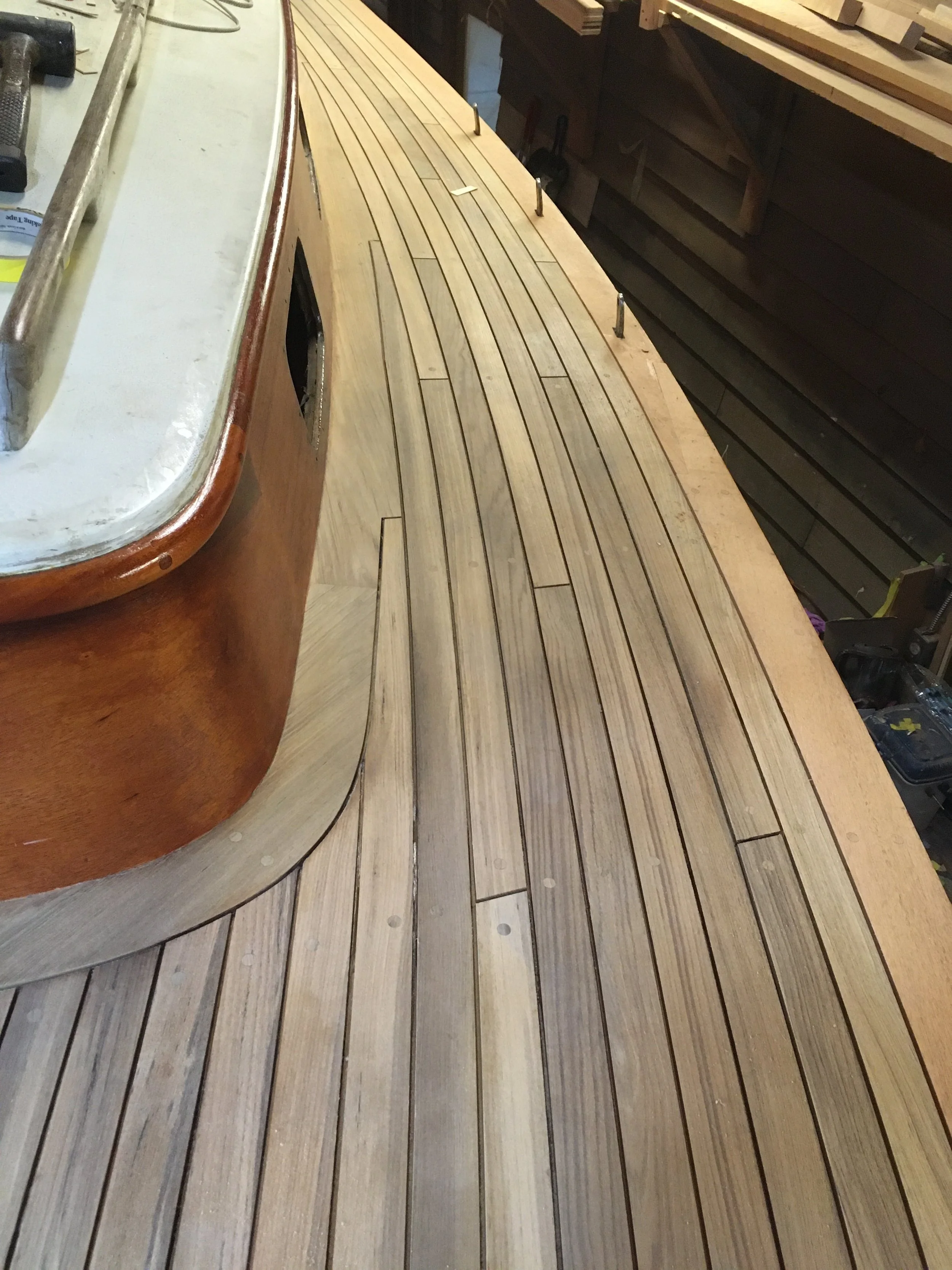 Te Aroha is a Swedish Sloop rigged boat restored by Tern Boatworks of ...