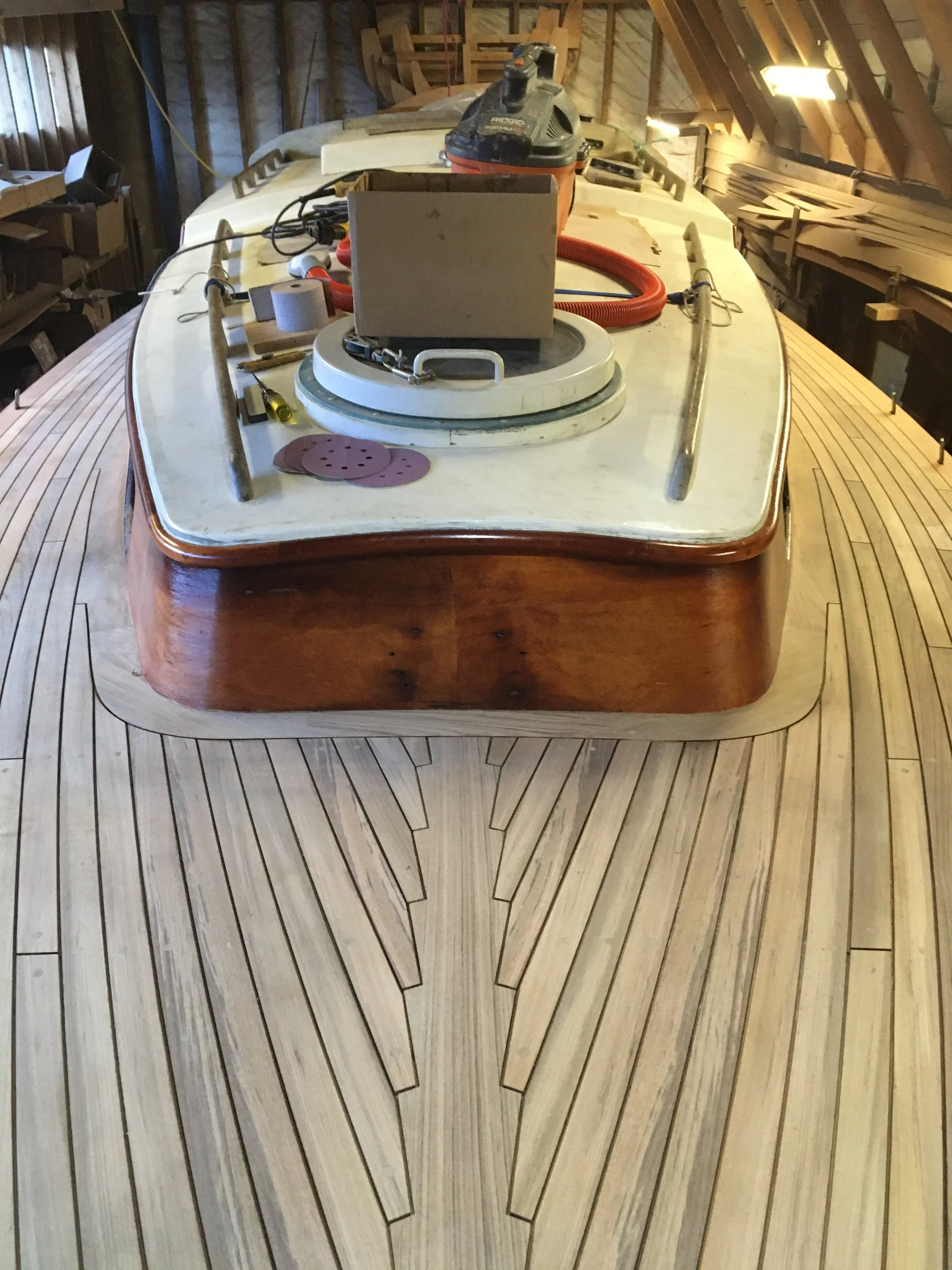 Te Aroha is a Swedish Sloop rigged boat restored by Tern Boatworks of ...