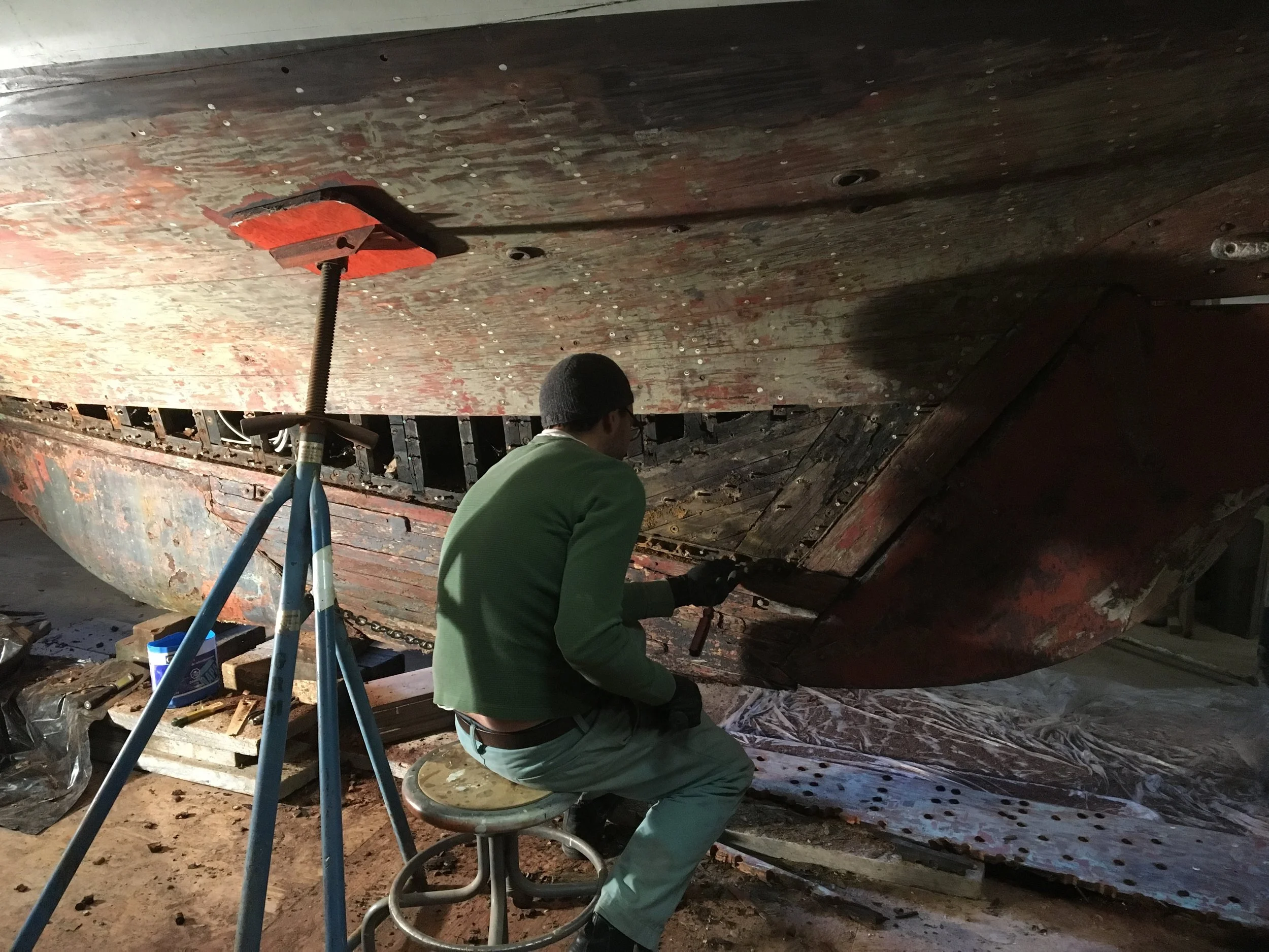 Te Aroha is a Swedish Sloop rigged boat restored by Tern Boatworks of ...