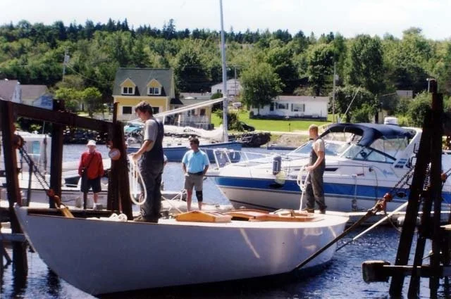Seneca is a 1907 Herreshoff designed P Class Bermudan Sloop restored by ...
