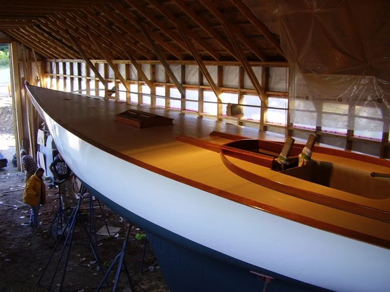 Seneca is a 1907 Herreshoff designed P Class Bermudan Sloop restored by ...