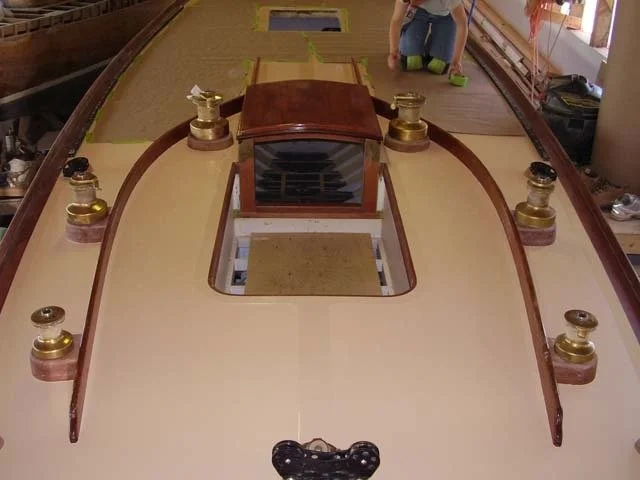 Seneca is a 1907 Herreshoff designed P Class Bermudan Sloop restored by ...