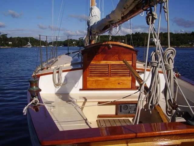 Arronta is a 1967 wooden Crocker Sloop built in Nova Scotia and ...